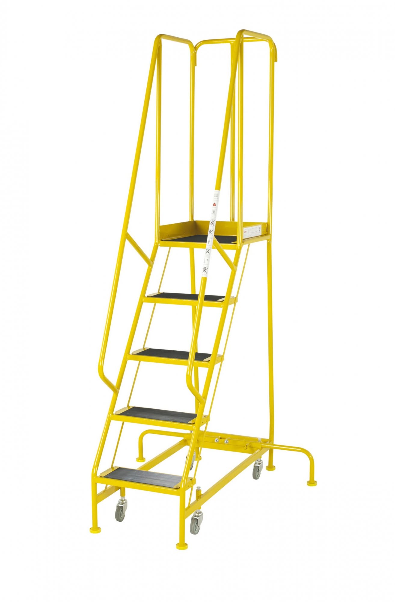 Narrow Aisle British Standards Spring Loaded Steps - Shop - SafetySteps